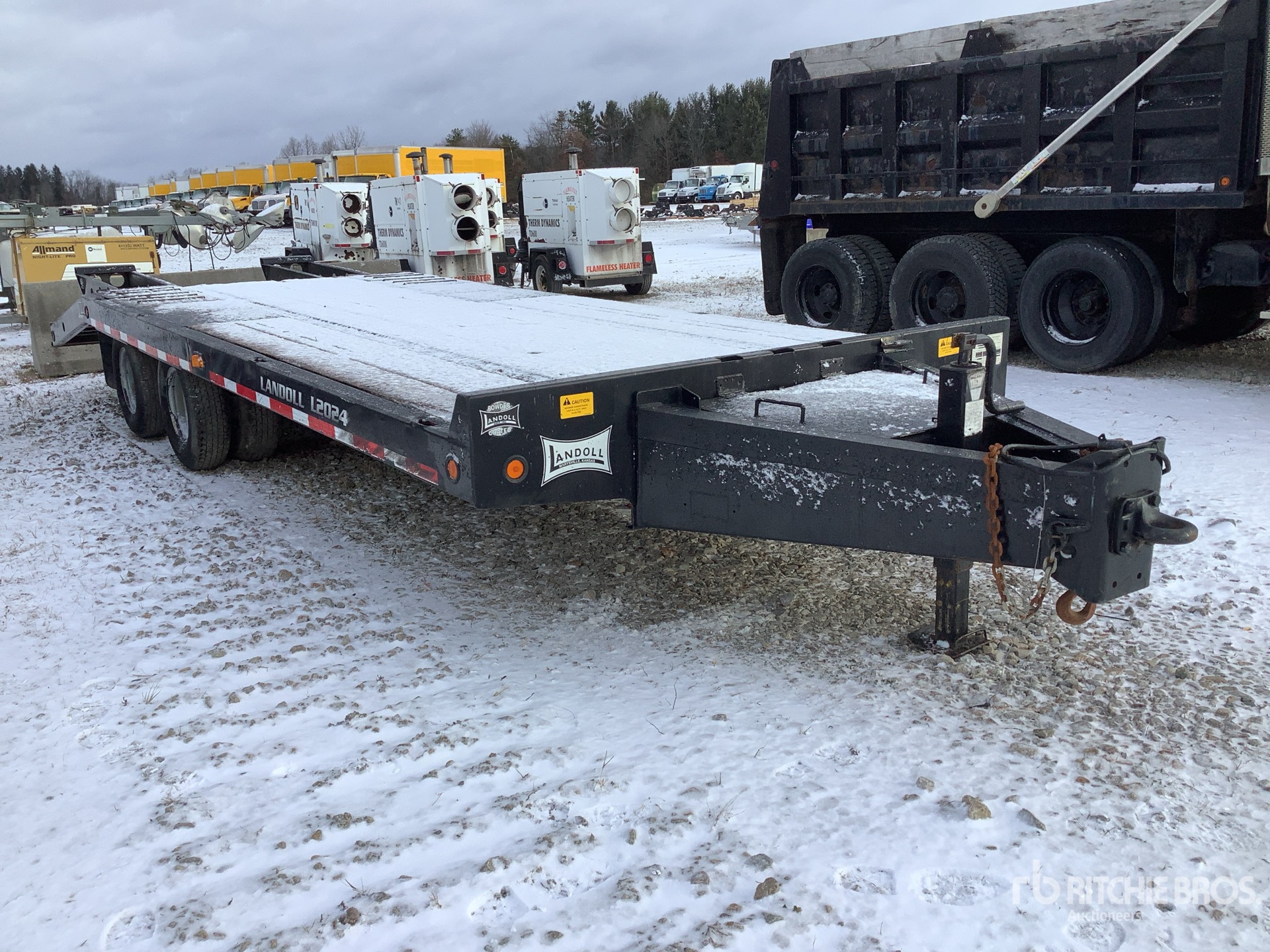 2011 Landoll L2024 24 ft T/A Equipment Trailer | Ritchie Bros. Auctioneers