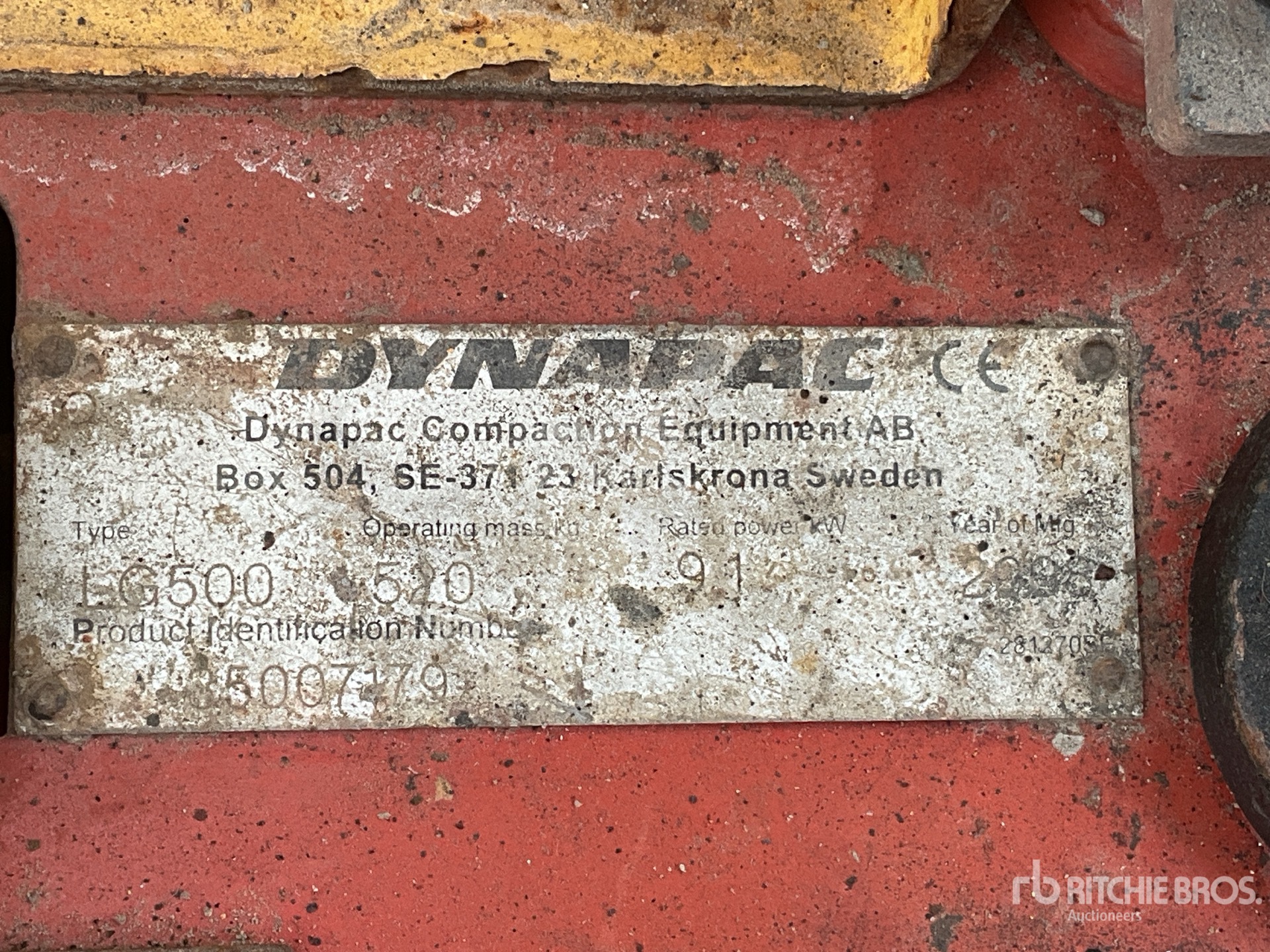 2008 Dynapac LG500 Reversible Plancha compactadora | Ritchie Bros ...