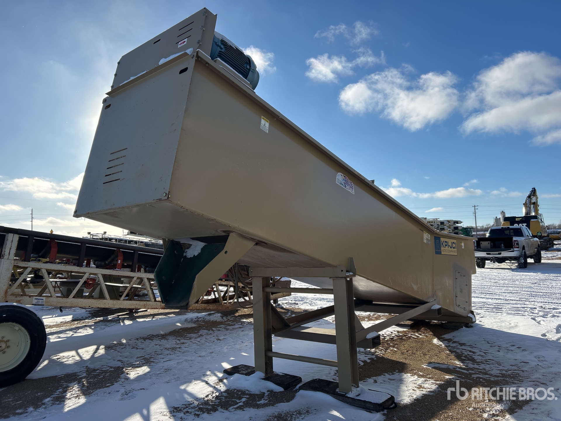 2016 KPI-JCI 6036-19S 36 in Single Screw Course Laveuse de matériaux ...