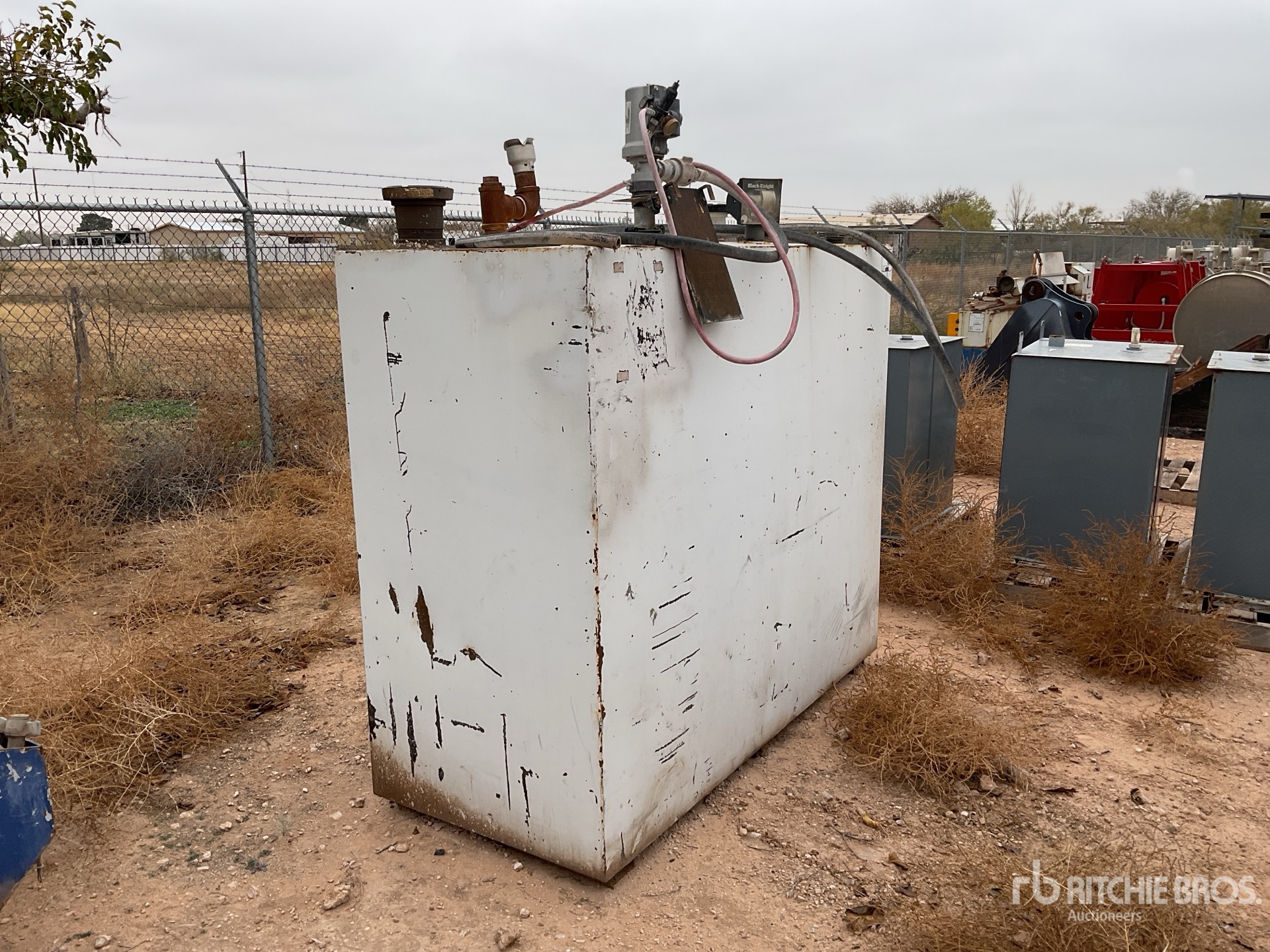 Morrison Bros Co. FTBDS-0500 Skid Mounted Steel Fuel Tank | Ritchie ...