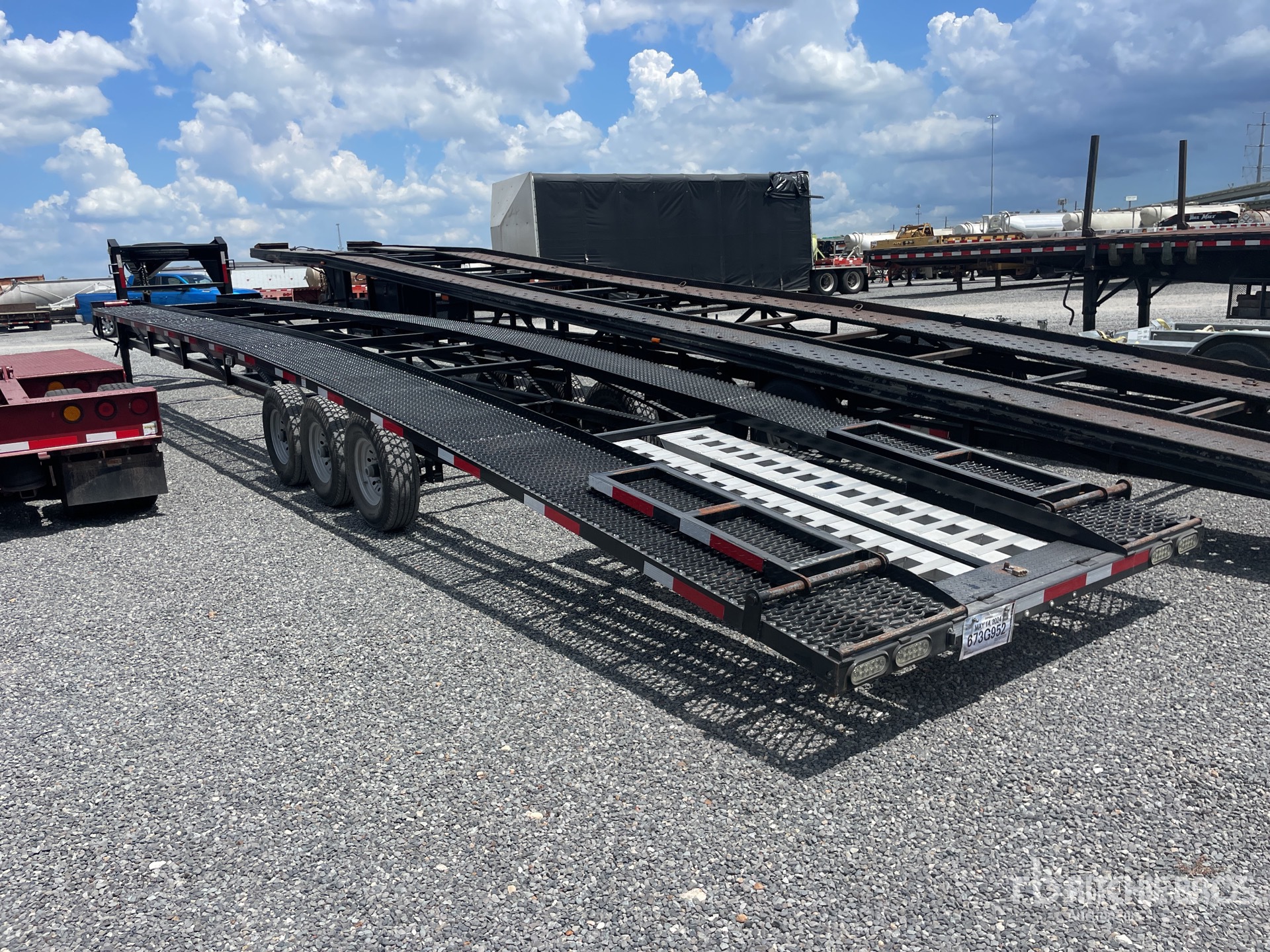 2024 Silverback 45CHGN3 Tri/A 3 Car Open Car Carrier Trailer | Ritchie ...