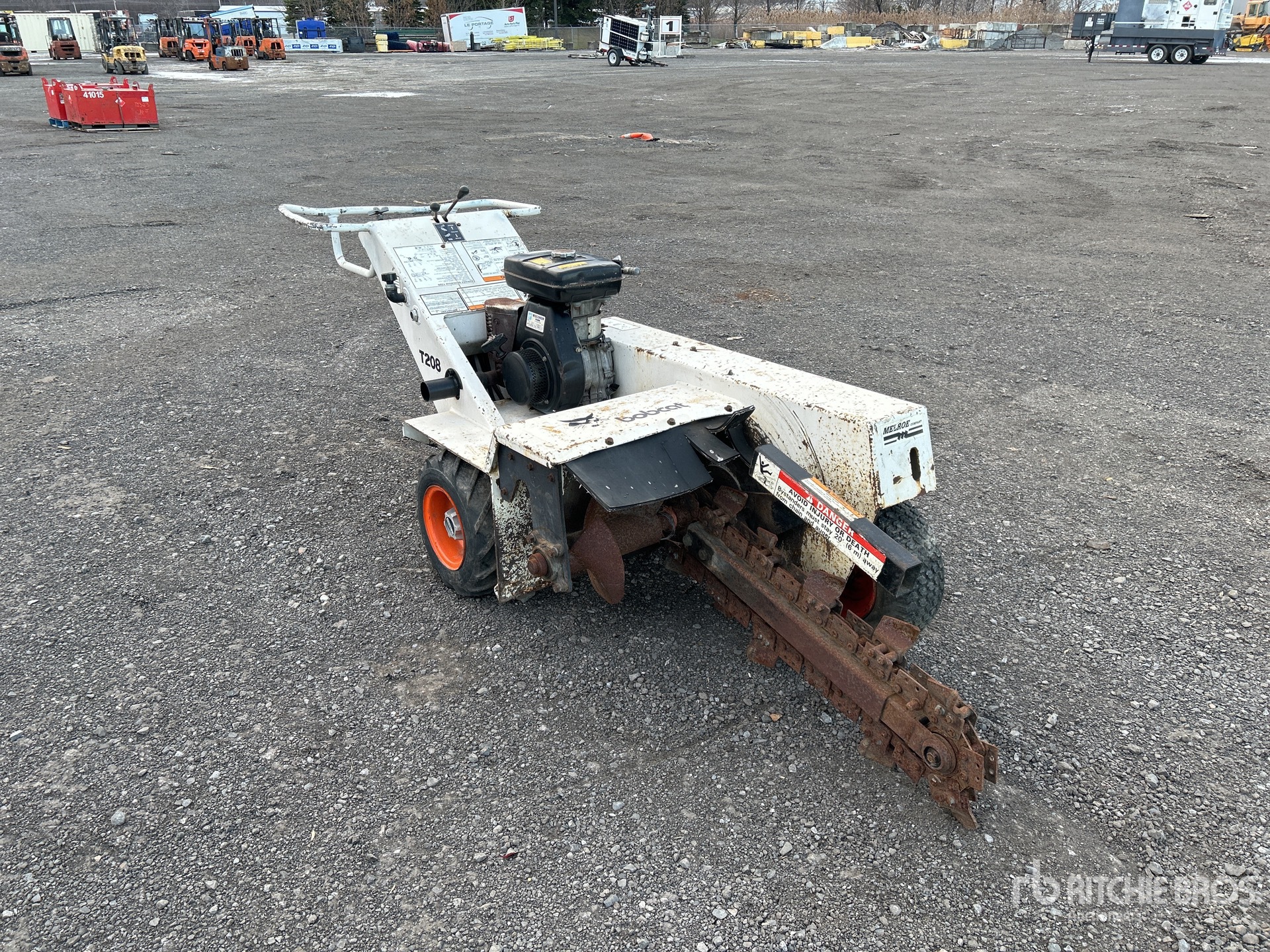 1989 Bobcat T208 Walk Behind Trencher | Ritchie Bros. Auctioneers