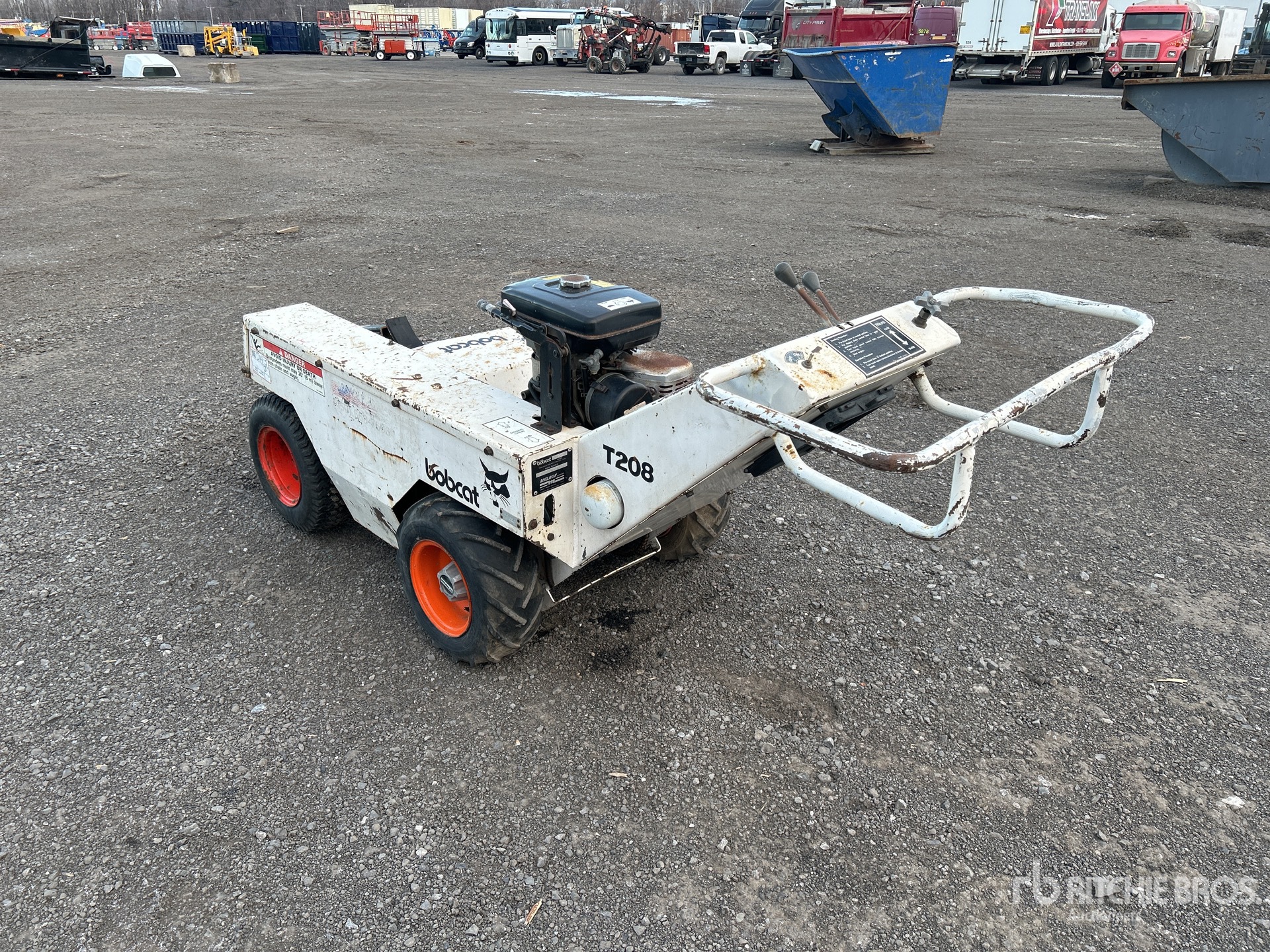 1989 Bobcat T208 Walk Behind Trencher | Ritchie Bros. Auctioneers