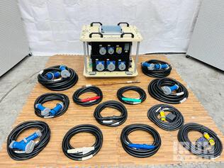 LEX 100KW 350 AMP Power Distribution Spider Box w/ Feeder Cords in ...