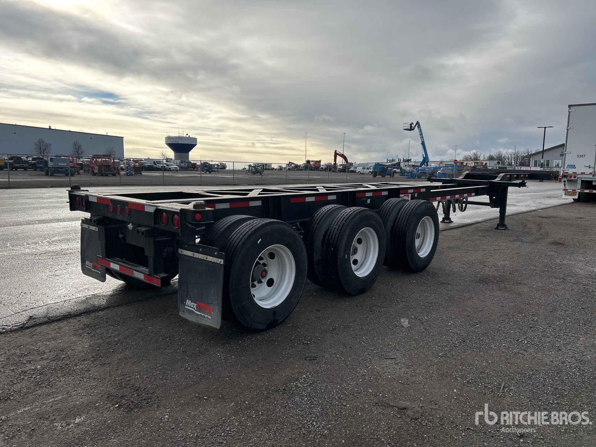 2024 Max Atlas CCX Tri/A Extendable 20ft - 45ft Containerchassis ...