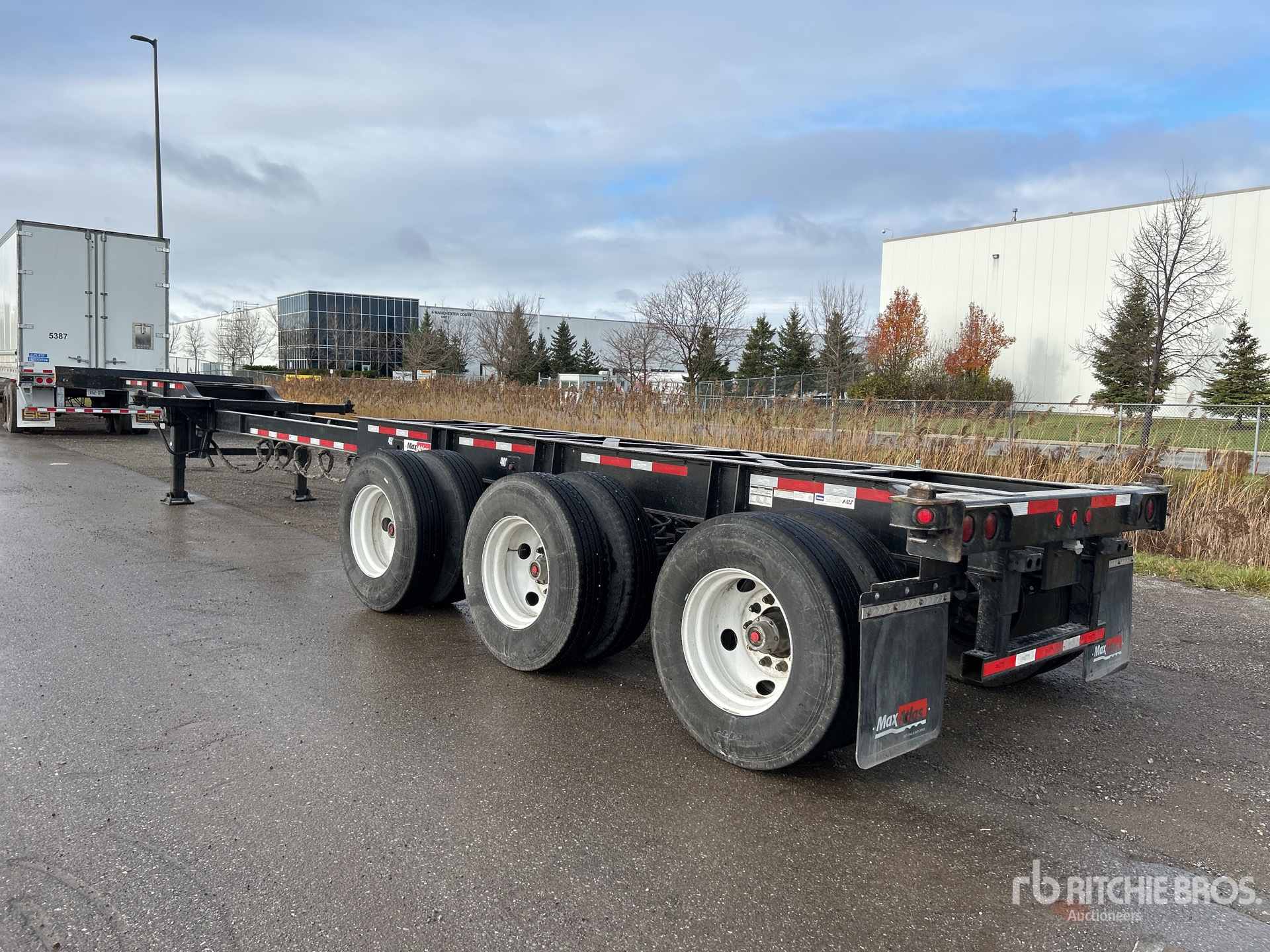2024 Max Atlas CCX Tri/A Extendable 20ft - 45ft Container Trailer ...
