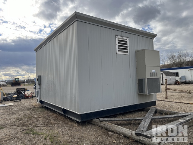 2000 Leblanc Communications Skid-Mounted 13 Ft x 22 Ft Insulated Heated ...