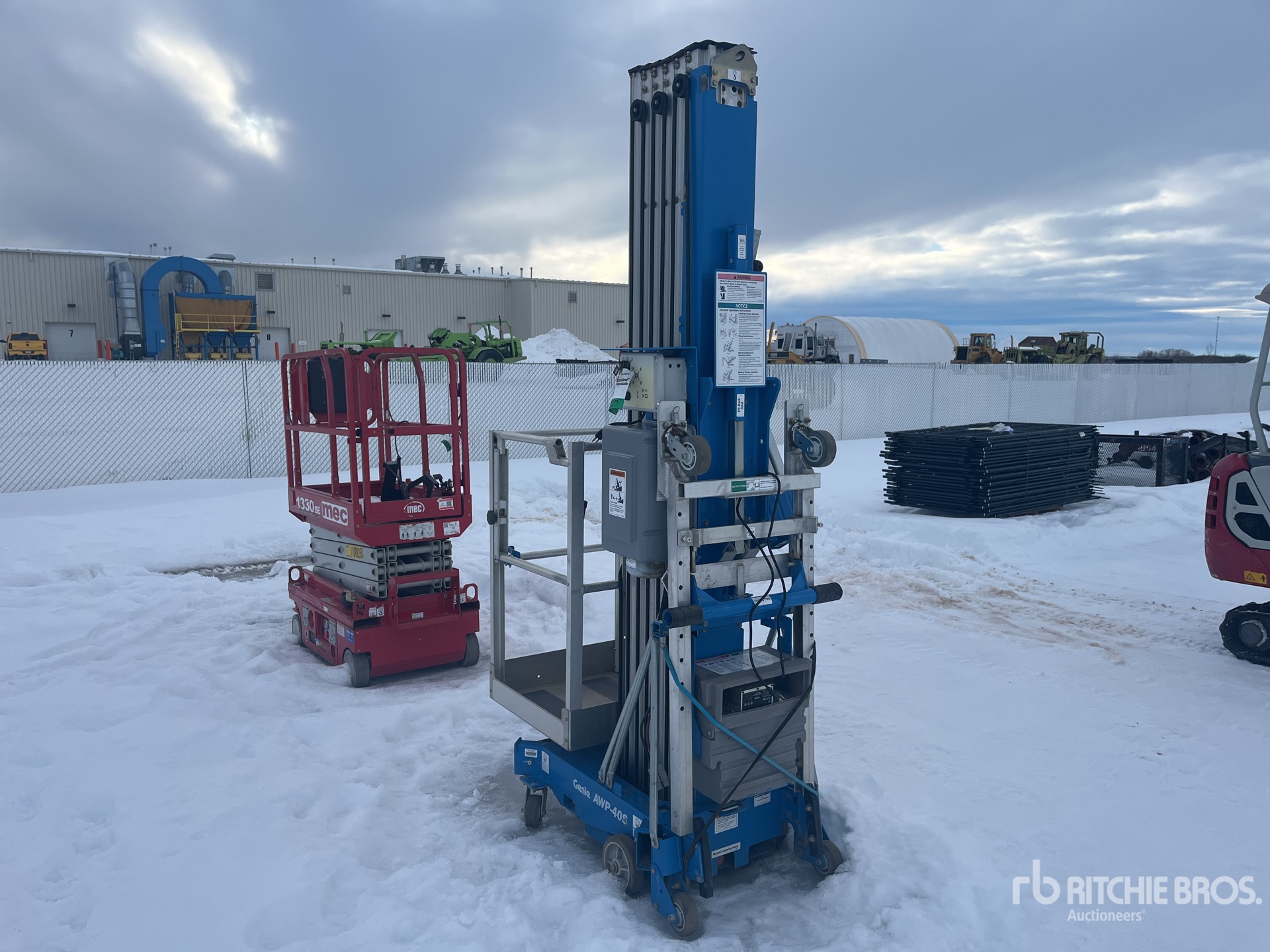 2018 Genie AWP-40S Vertical Mast Lift | Ritchie Bros. Auctioneers