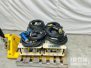 Quantity of (4) LEX 5 kW-O Power Distribution Spider Box w/ Feeder ...