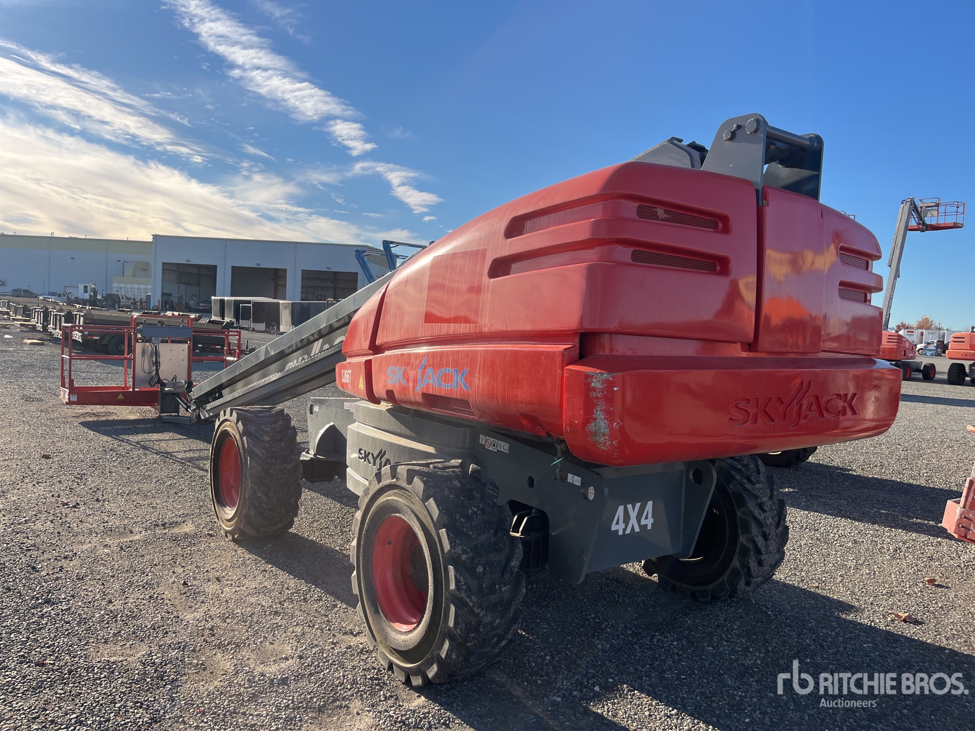 2012 Skyjack SJ66T 4WD Diesel Telescopic Boom Lift | Ritchie Bros ...