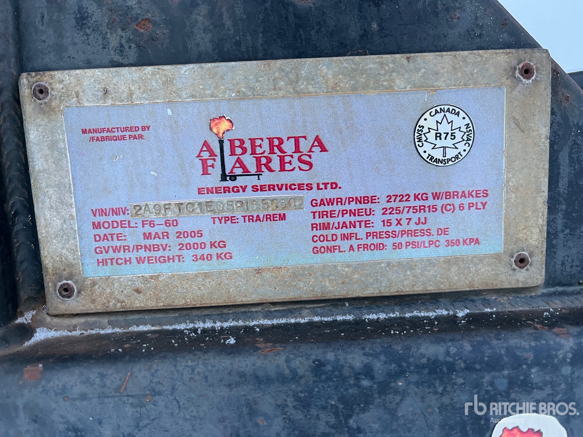 2005 Alberta Flares 30 ft Torches | Ritchie Bros. Auctioneers