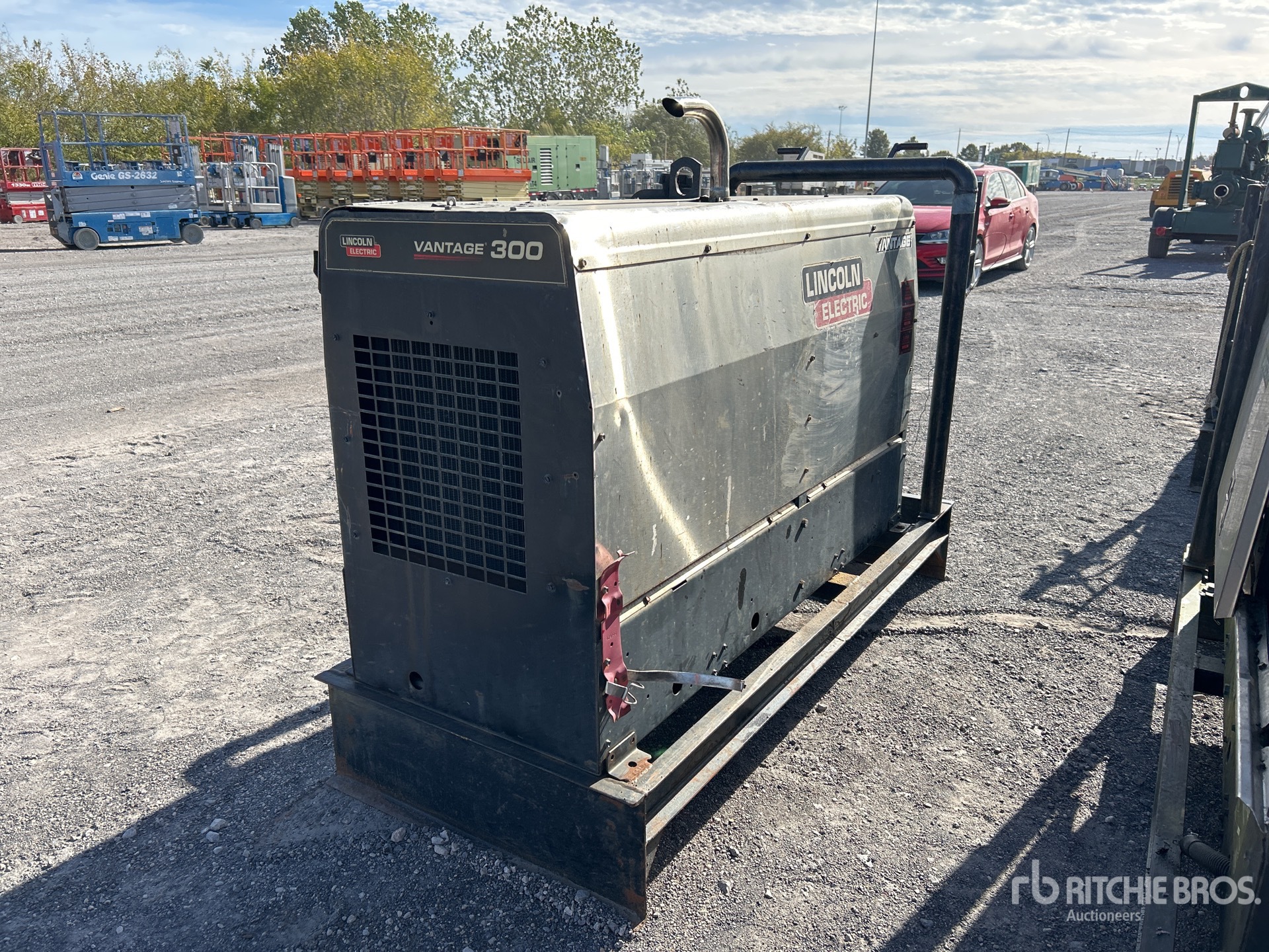 Lincoln Electric Vantage 300 Skid-Mounted Multi-Process Engine Driven ...