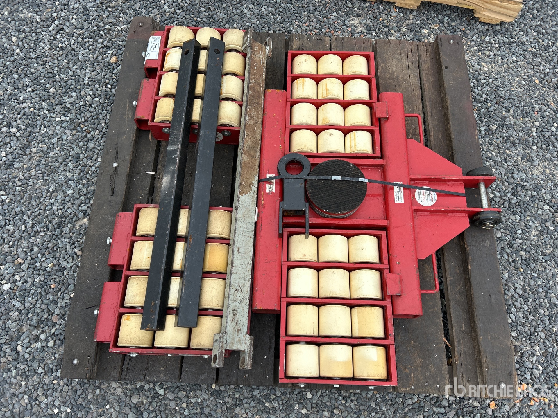 Quantity of (3) Techimpex Machinery Skates | Ritchie Bros. Auctioneers