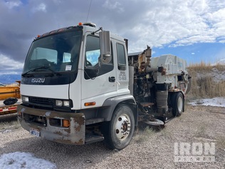 Tymco 600 on 2009 Isuzu FVR Sweeper Truck in West Valley City, Utah ...