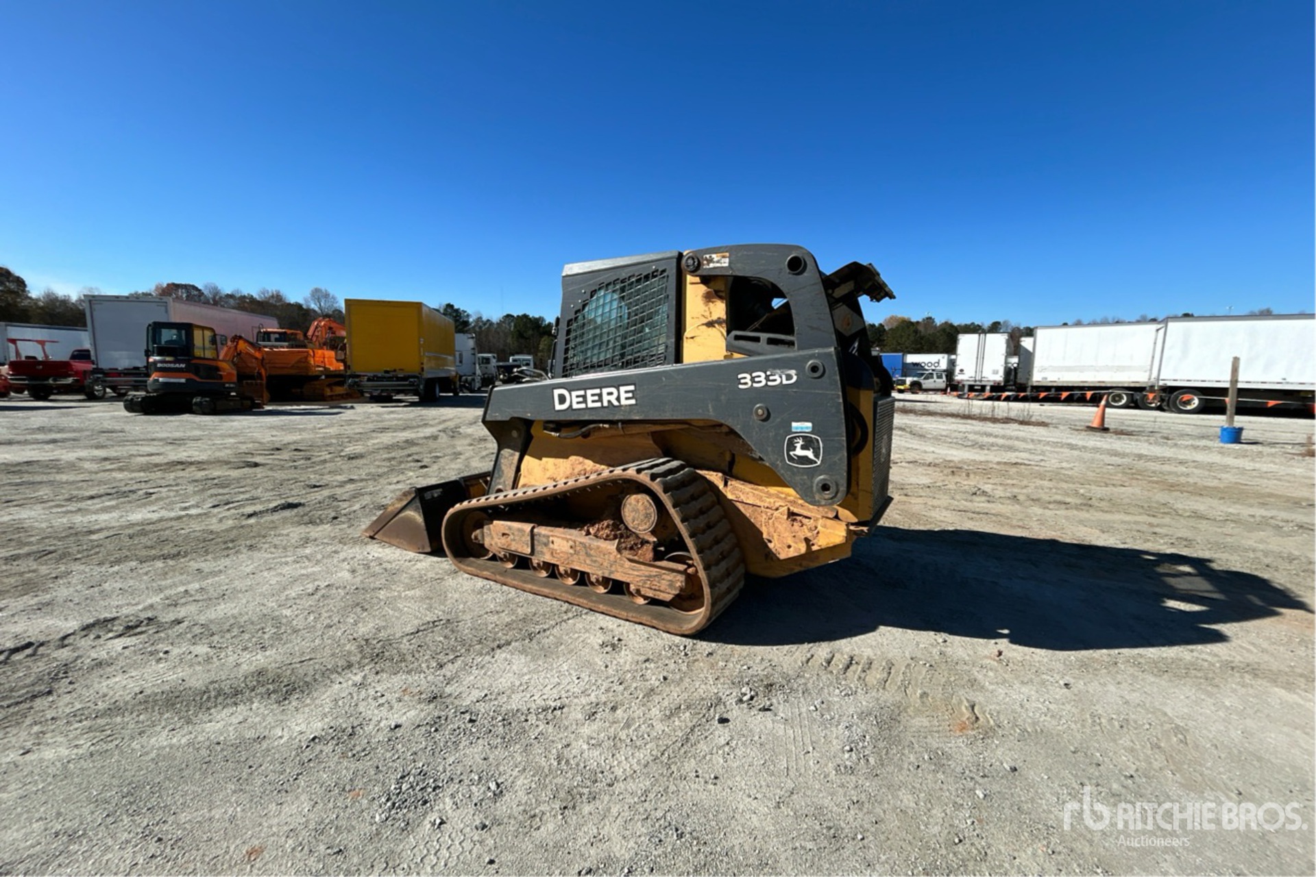 2013 John Deere 333D Compact Track Loader | Ritchie Bros. Auctioneers