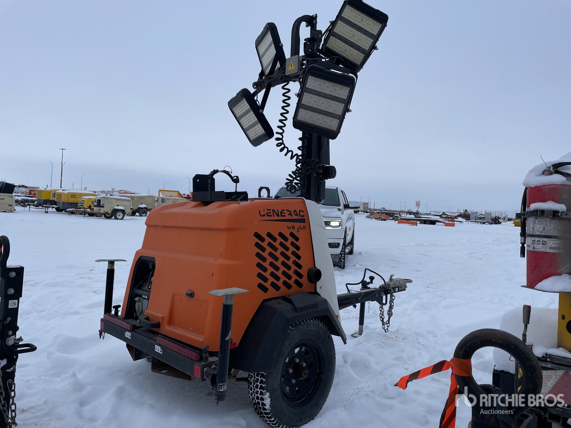 2020 Generac MLT6SM 6 kW Torre de iluminación | Ritchie Bros. Auctioneers
