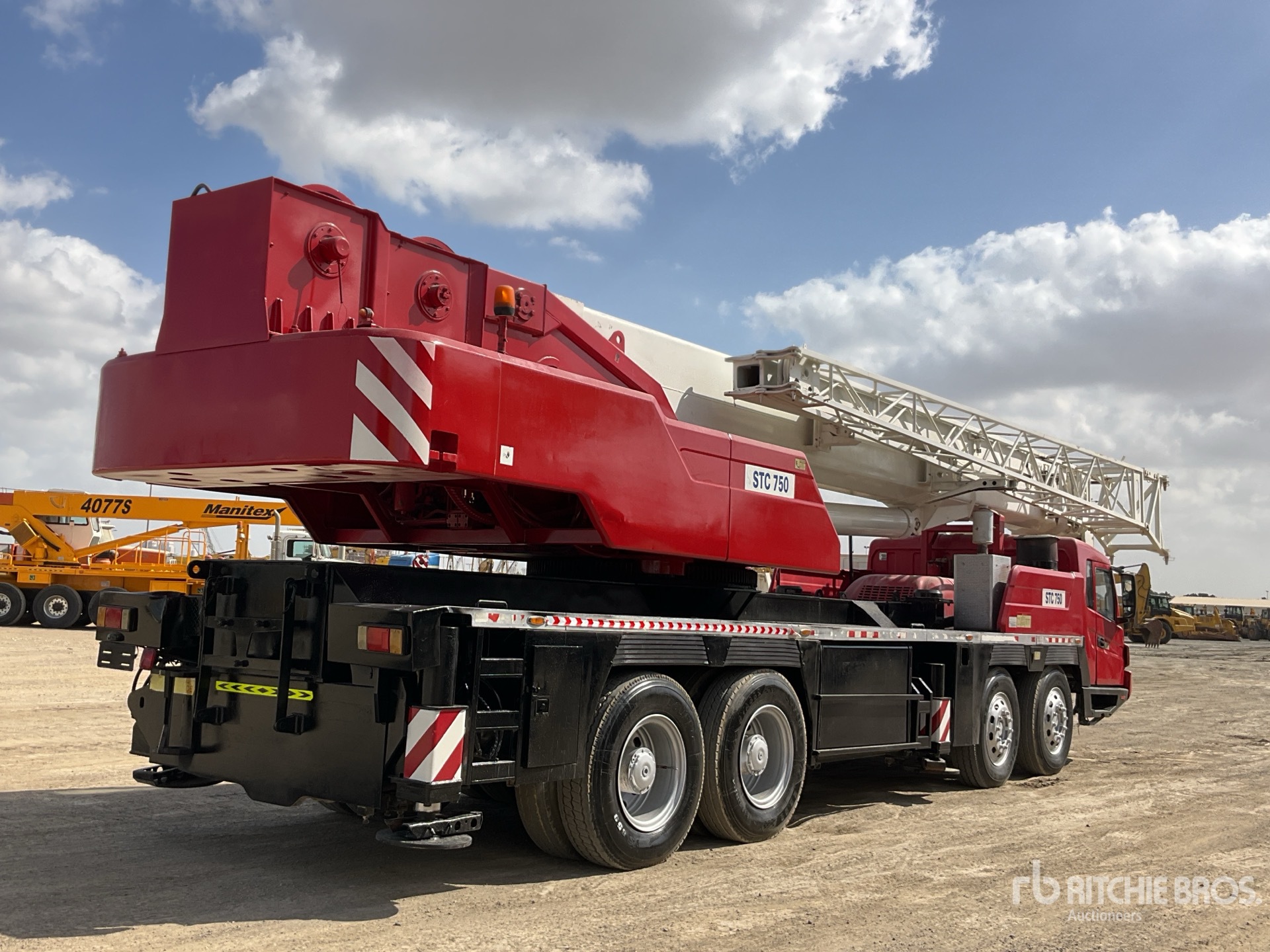 Sany STC750 75 ton 8x4x4 Hydraulic Truck Crane | Ritchie Bros. Auctioneers