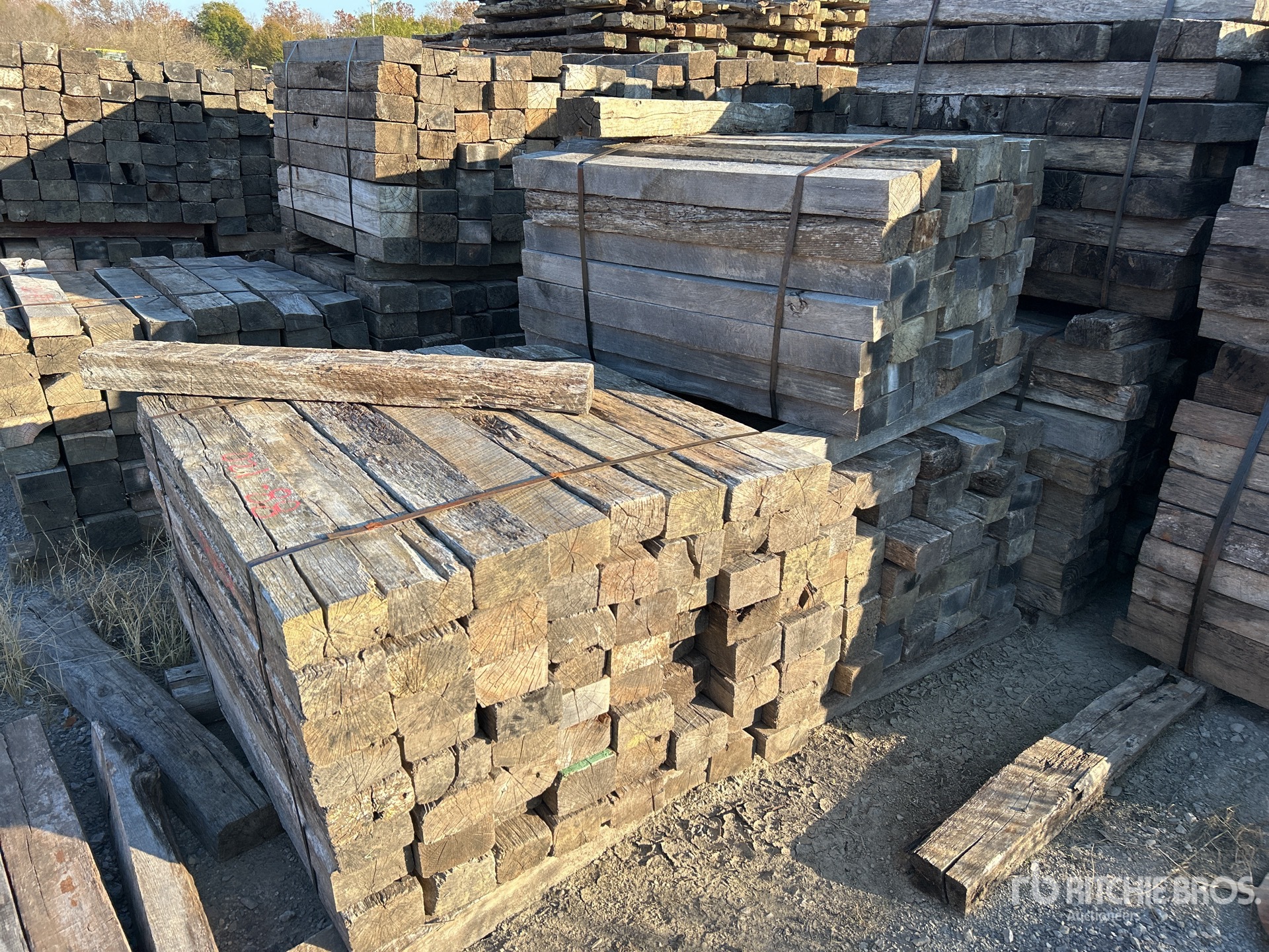Quantity of (26) Pallets of 4 ft x 6 in x 4 in Dunnage Lumber | Ritchie ...