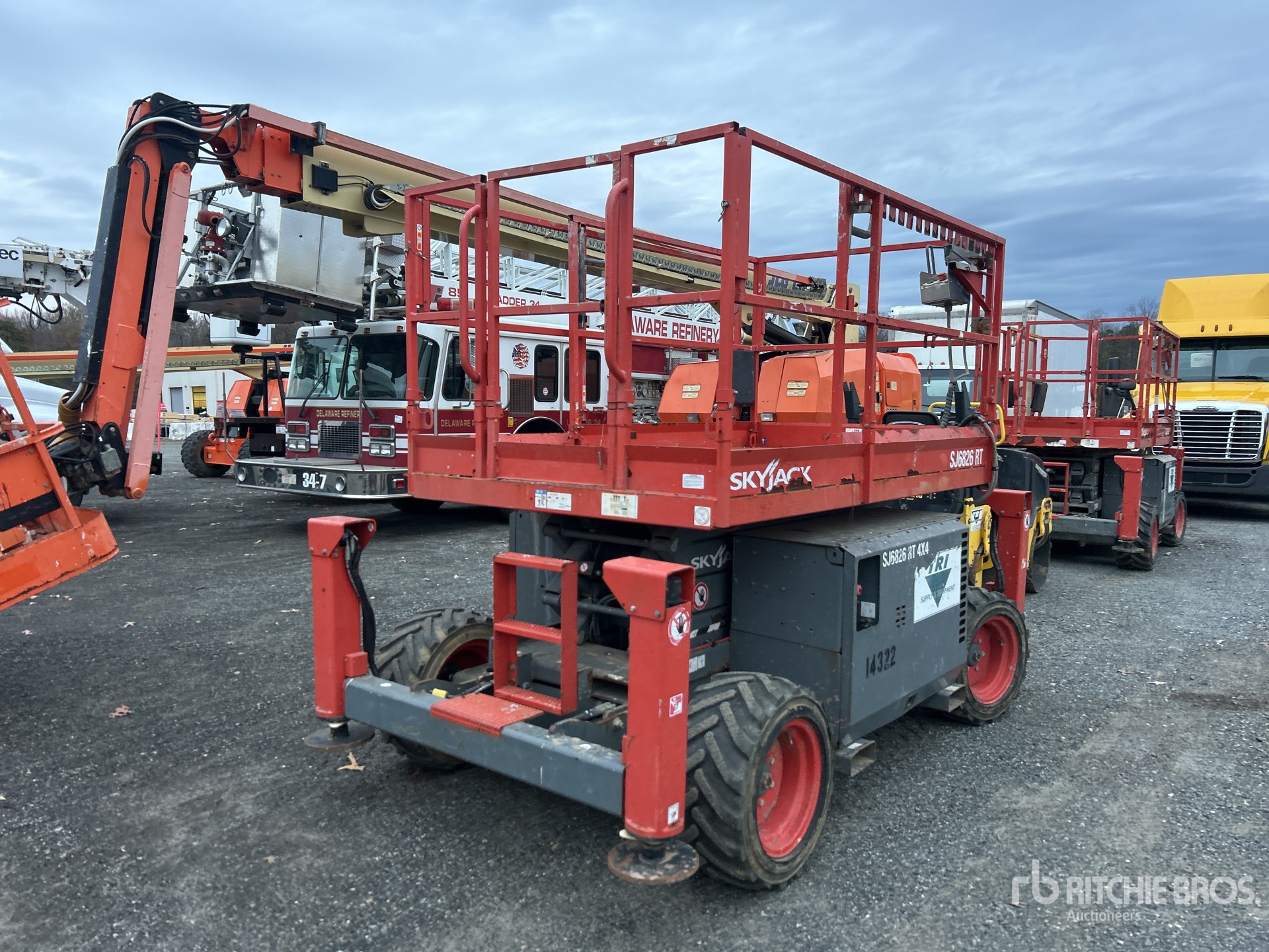 2018 Skyjack SJ6826 RT 4x4 Plateforme élévatrice à ciseaux | Ritchie ...