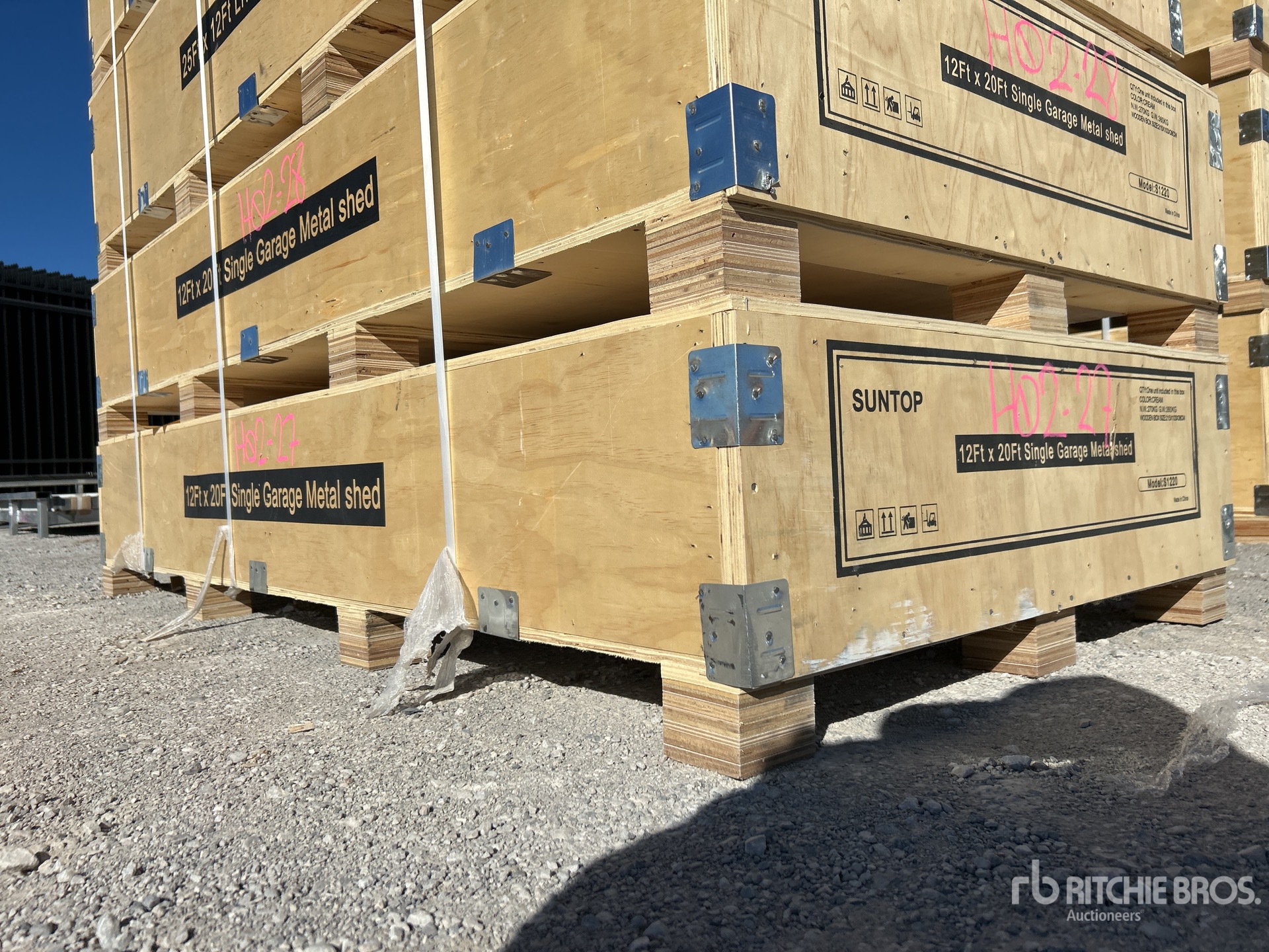 2025 SUNTOP S1220 Metal Shed (Unused) | Ritchie Bros. Auctioneers