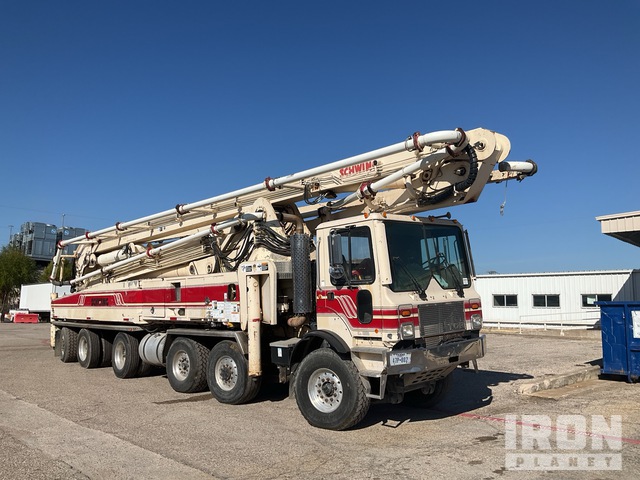 Schwing -S 61 SX on 2004 Schwing PCT012 SX 61 12x6 Concrete Pump Truck ...