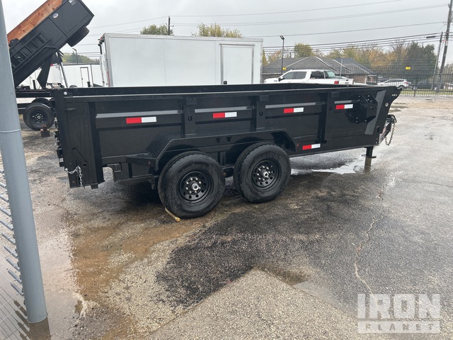 2024 Ed Trailers 14 ft T/A End Dump Trailer, Dallas, Texas, Stati Uniti ...