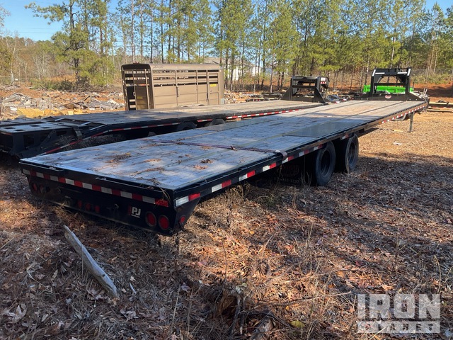 2024 P.J. Trailer Mfg. Co. 40 ft T/A Gooseneck Flatbed Trailer in ...