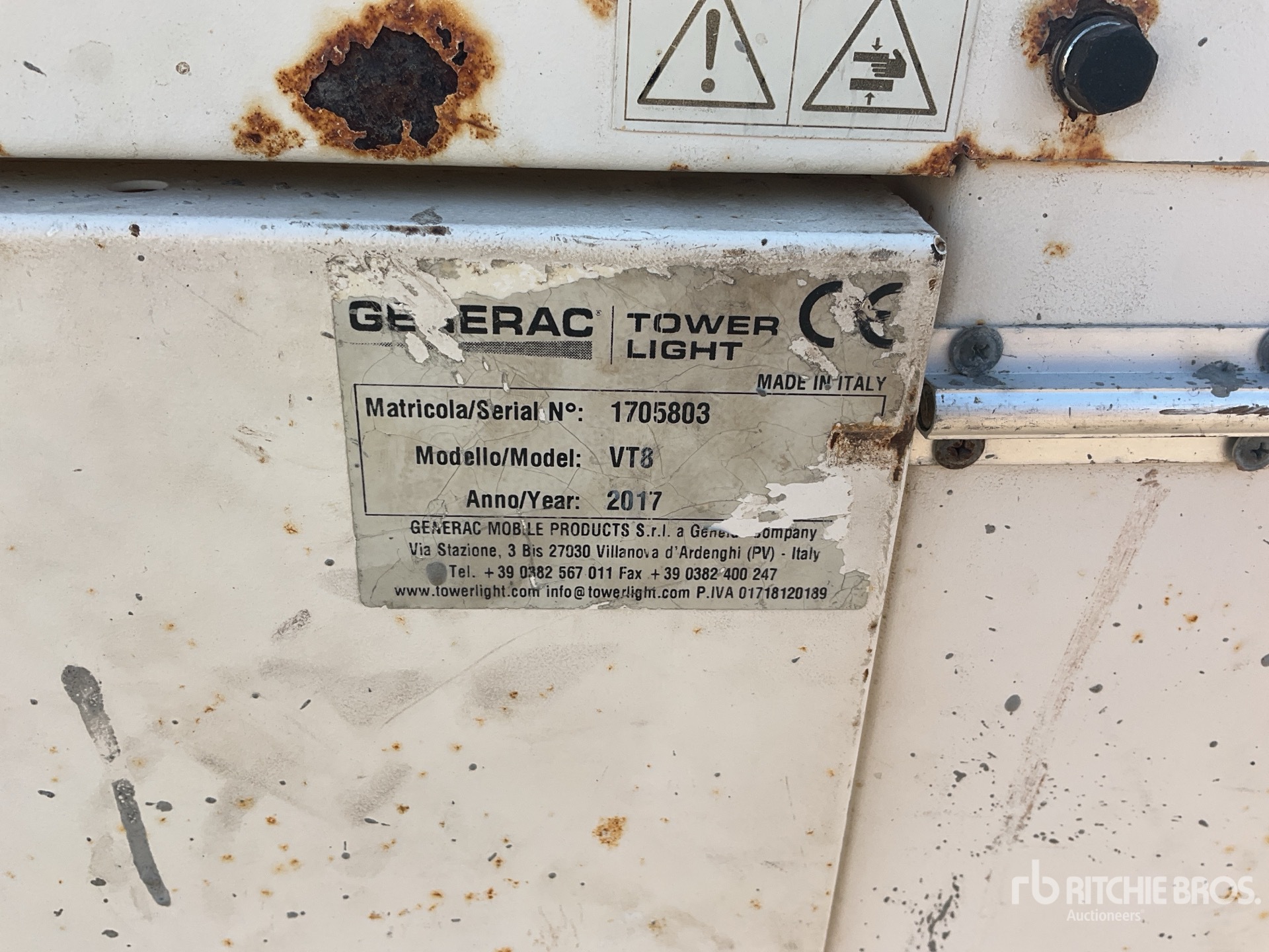 2017 Generac VT8 Torre de iluminación | Ritchie Bros. Auctioneers
