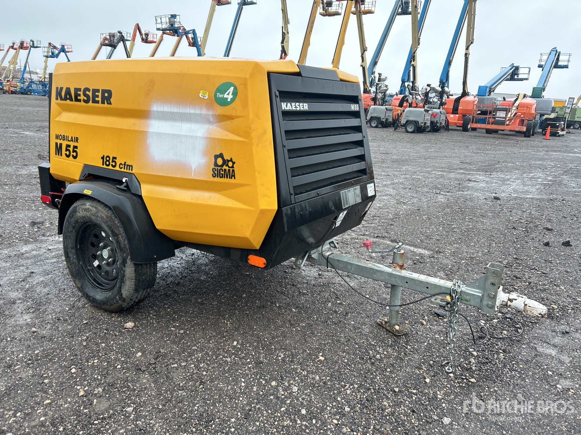 2021 Kaeser M55 PE 185 cfm Mobile Compresseur à air | Ritchie Bros ...