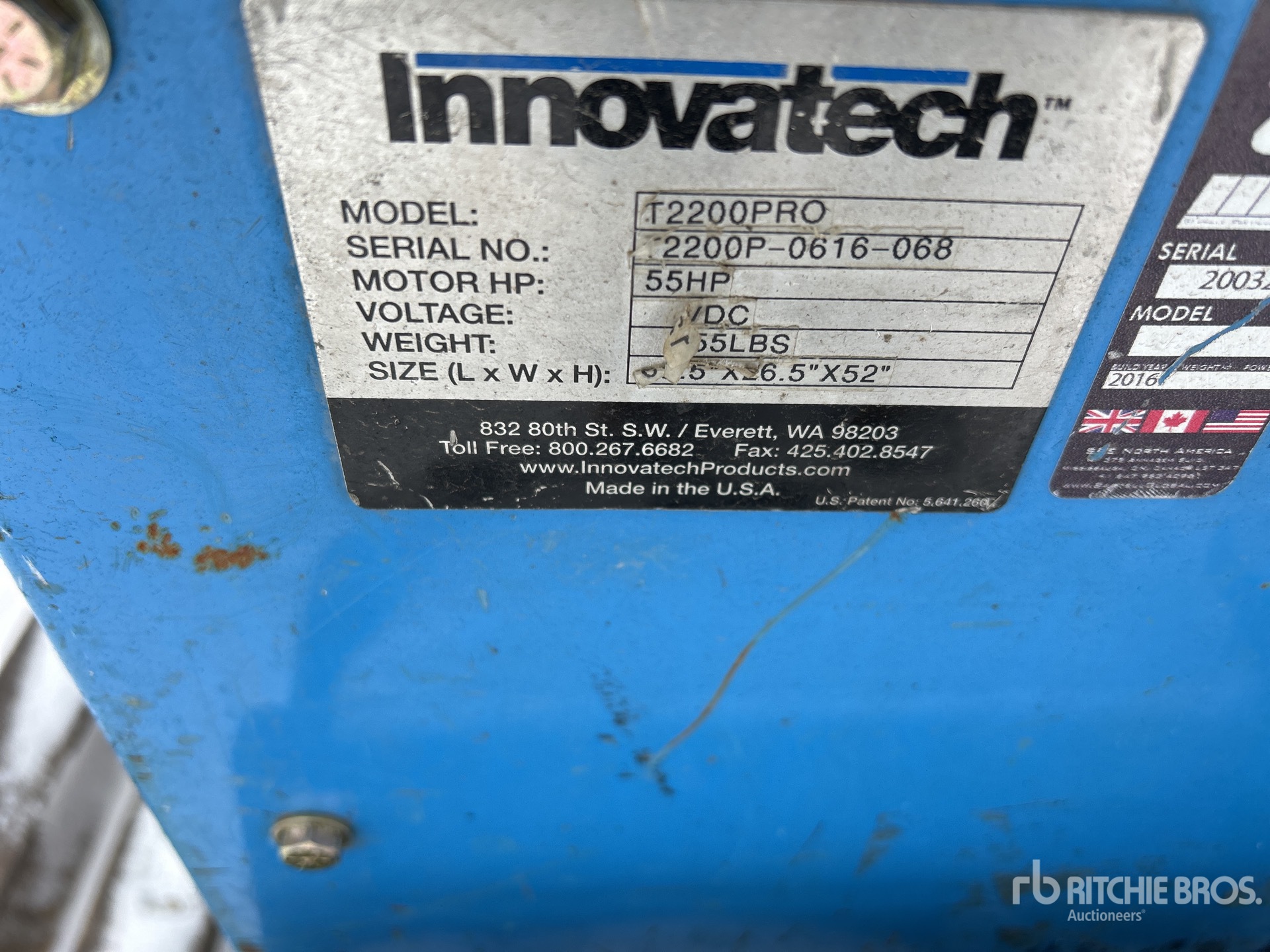 2016 Innovatech T2200 Ride On Tile Stripper Divers | Ritchie Bros ...