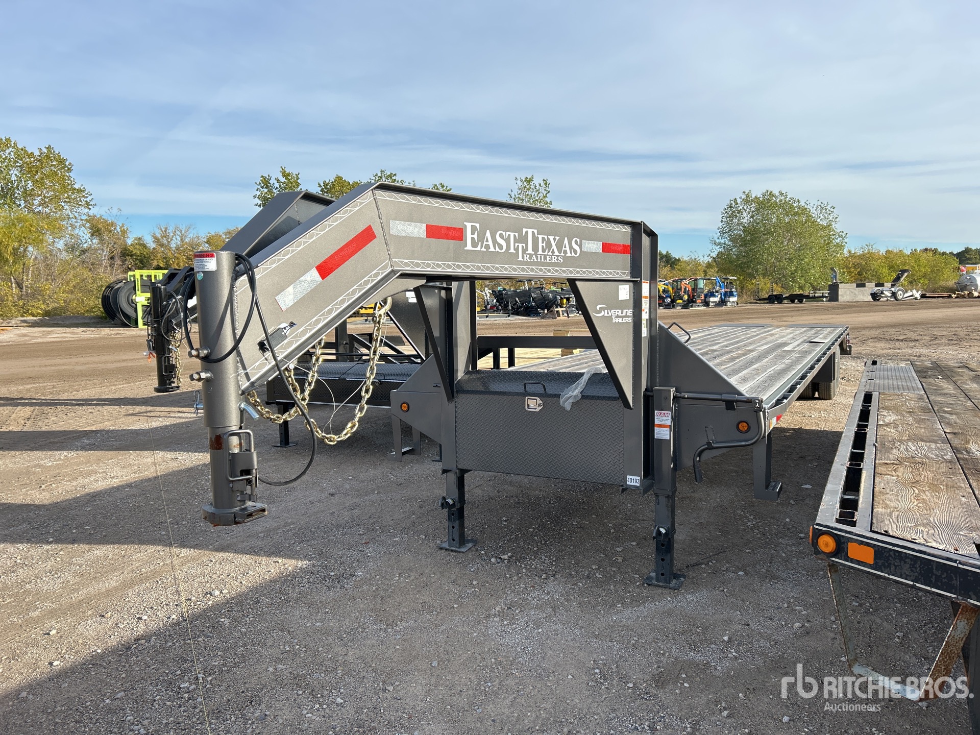 2024 East Texas Silverline 40 ft T/A Gooseneck Equipment Trailer ...