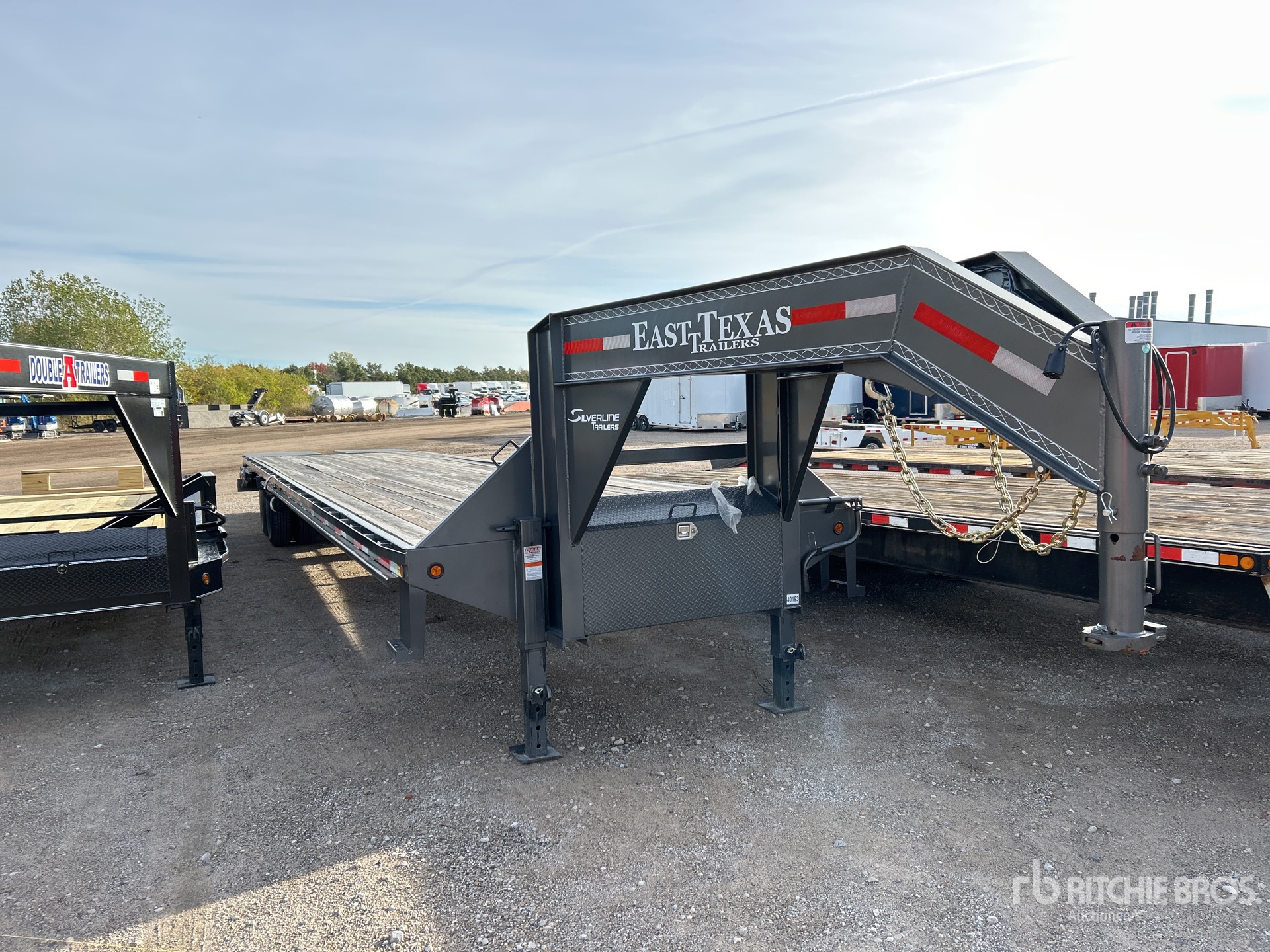 2024 East Texas Silverline 40 ft T/A Gooseneck Equipment Trailer ...