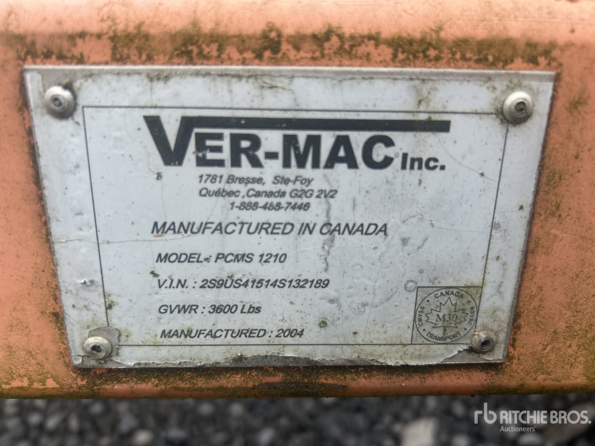 2004 Ver-Mac PCMS 1210 Solar Babillard | Ritchie Bros. Auctioneers