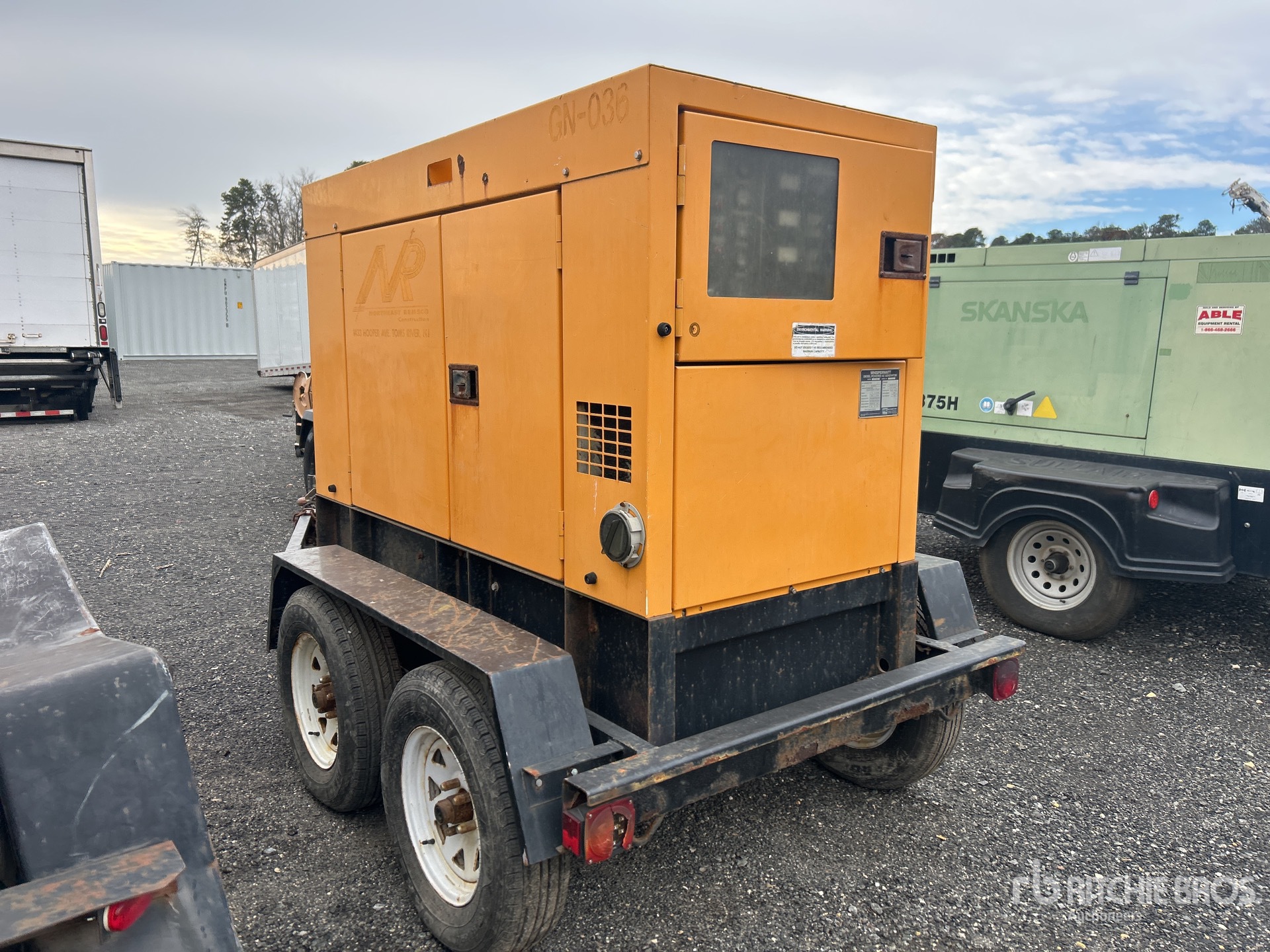 2006 Whisperwatt DCA-45USI 36 kW Mobile Generator Set | Ritchie Bros ...