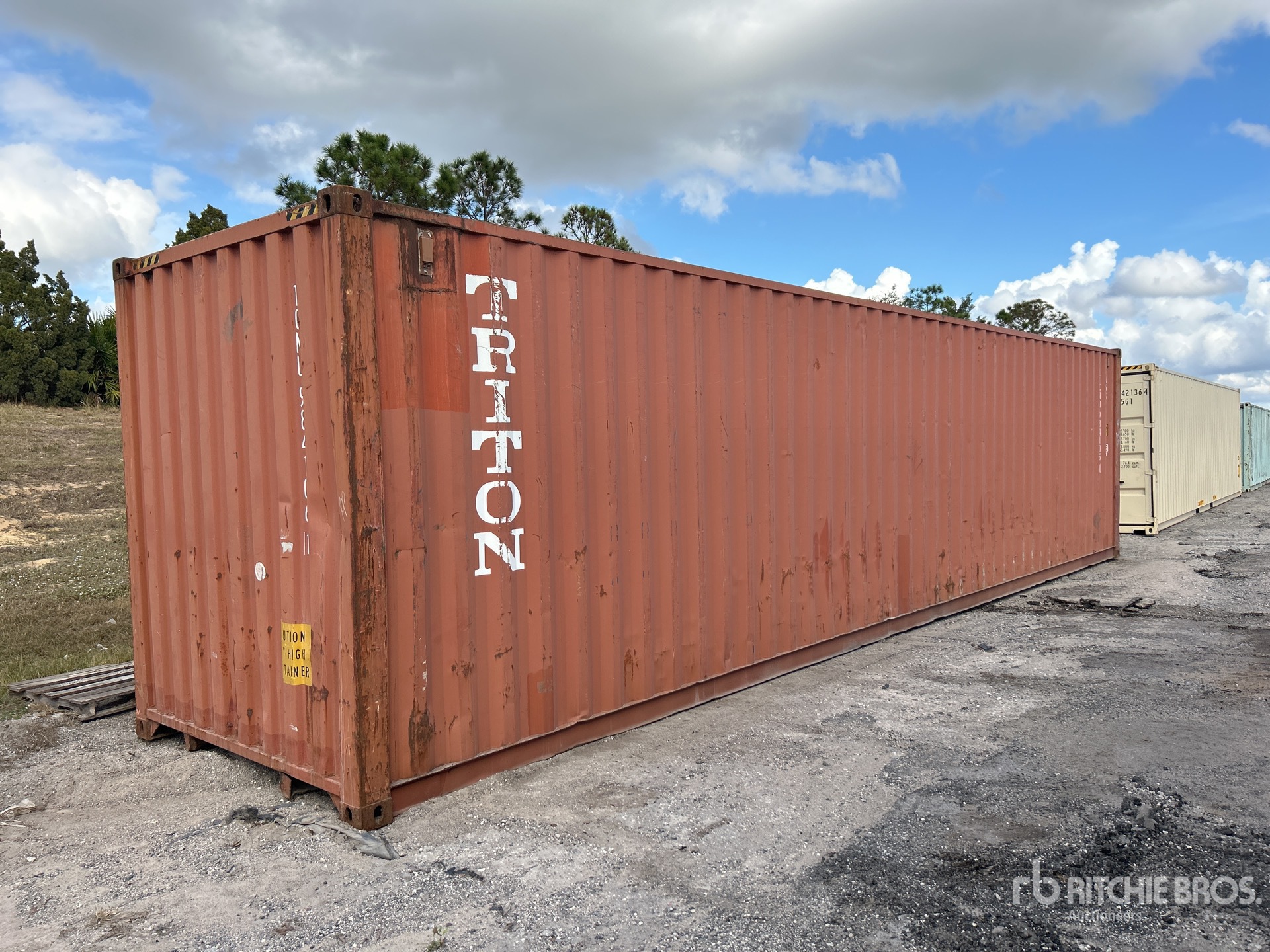40 ft High Cube Storage Container | Ritchie Bros. Auctioneers