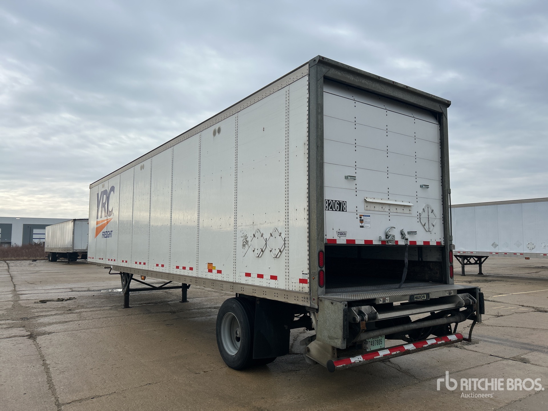 2016 Wabash DVCVHPC 40 ft x 102 in S/A Van Trailer | Ritchie Bros ...