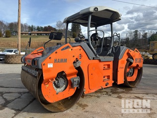 2016 Hamm HD120 DD Double Drum Roller, Burnsville, North Carolina, USA ...