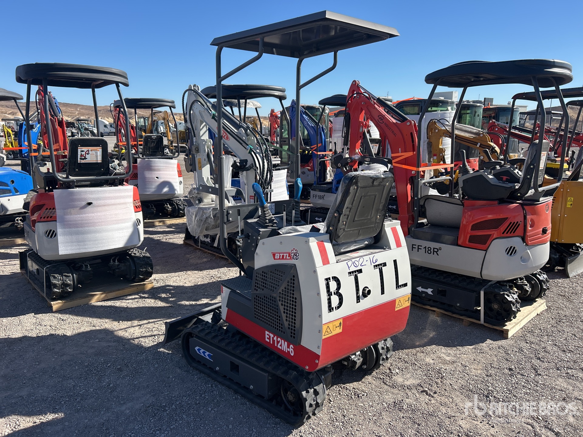 2024 BTTL ET12M-6 Mini Excavator (Unused) | Ritchie Bros. Auctioneers