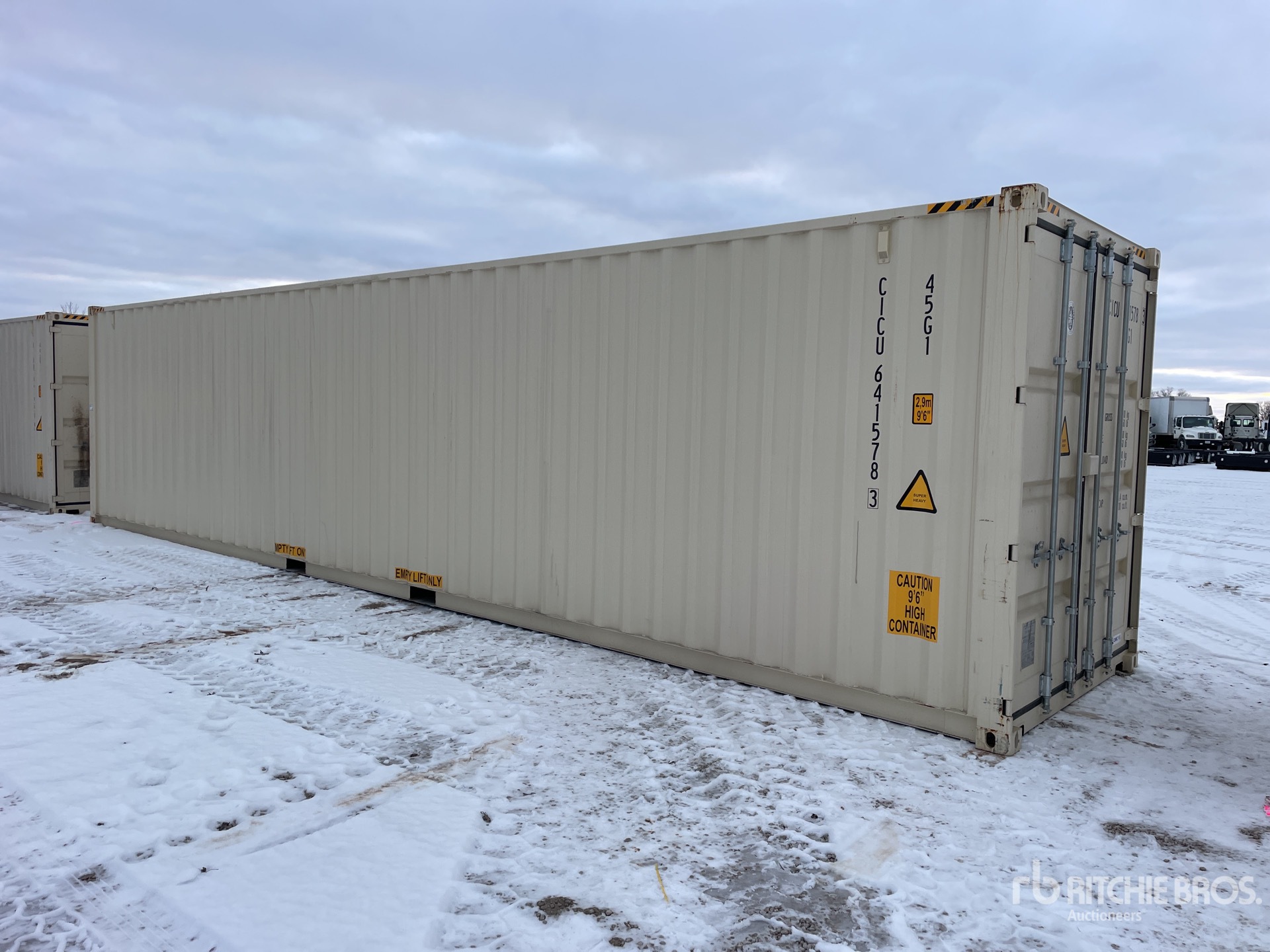 2024 40 ft High Cube Storage Container | Ritchie Bros. Auctioneers