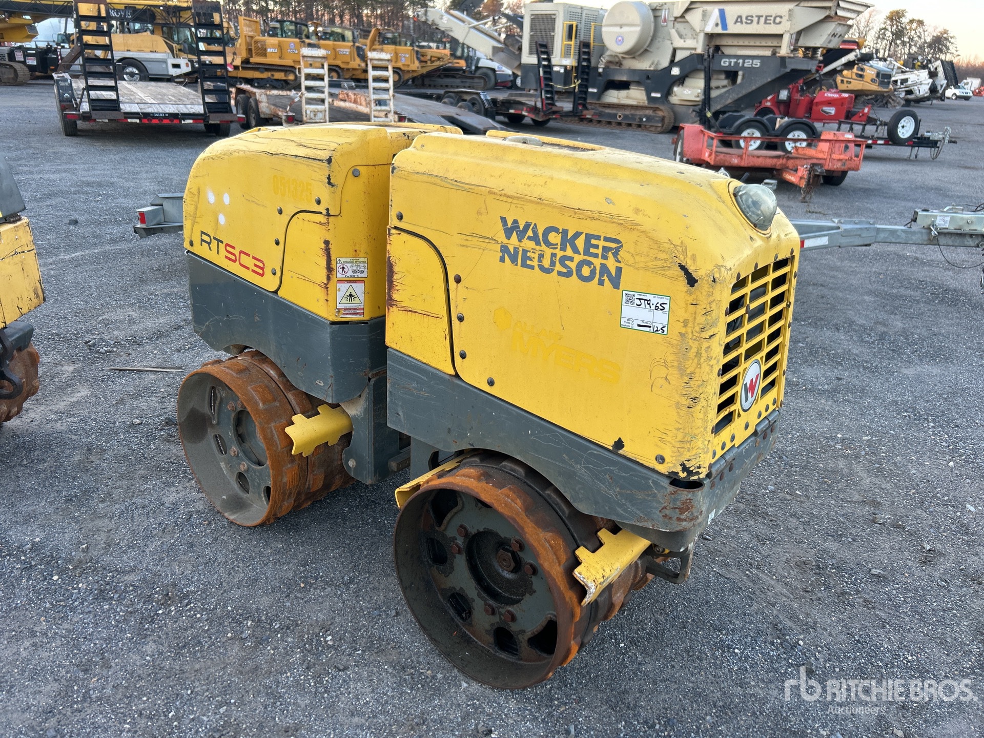Wacker Neuson RTSC3 Rouleau de compactage | Ritchie Bros. Auctioneers