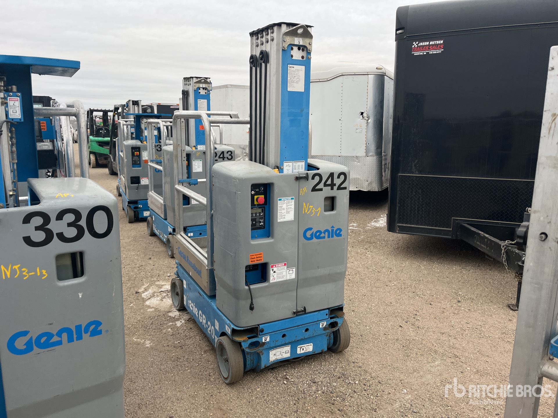 2011 Genie GR-20 Vertical Mast Lift | Ritchie Bros. Auctioneers