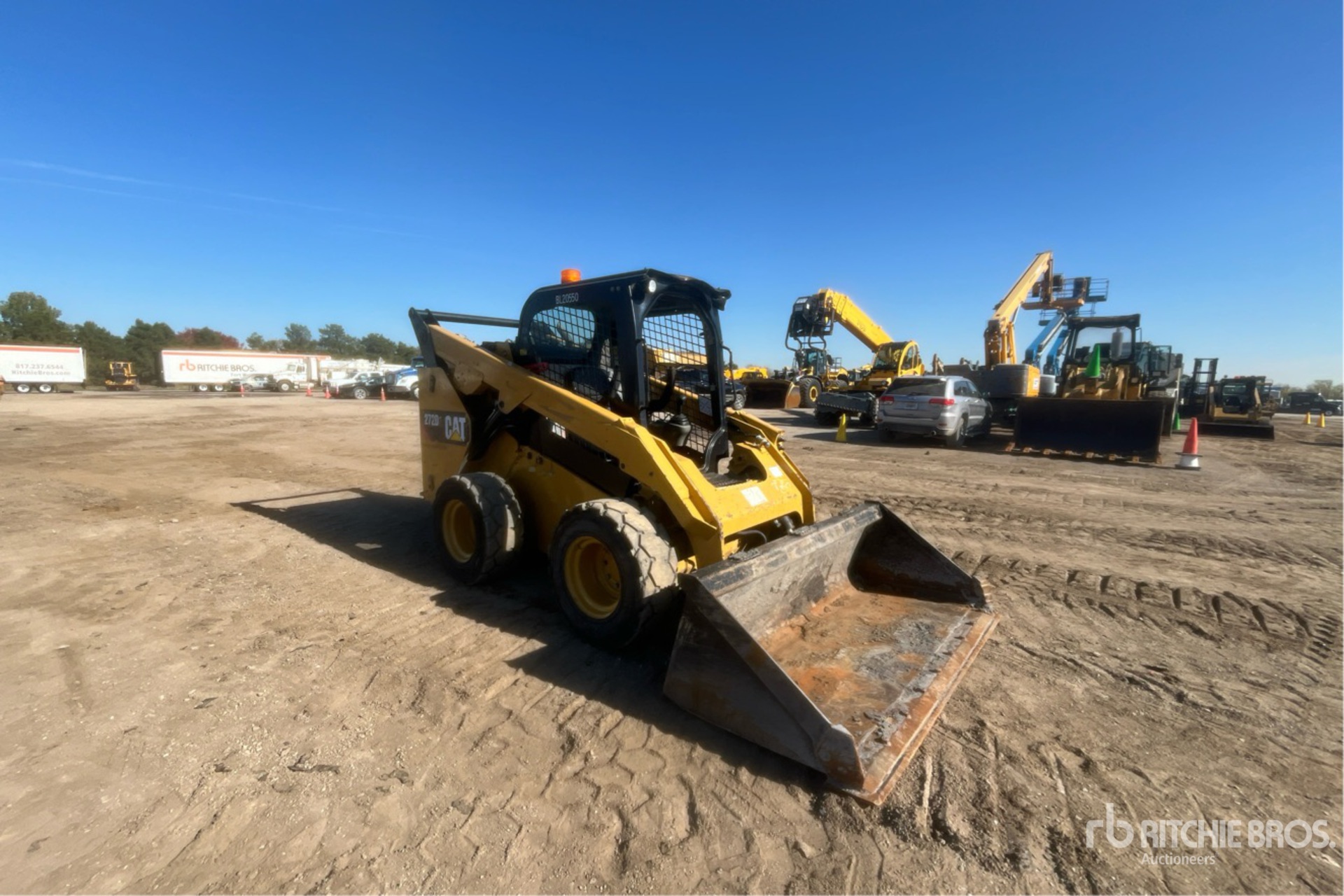 2016 Cat 272D2 Two-Speed High Flow XPS Chargeuse à direction à ...