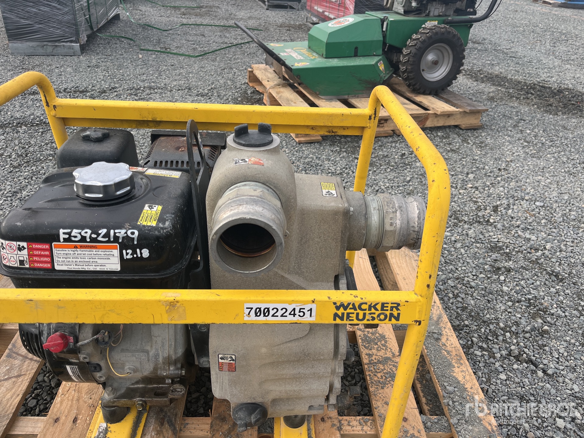 2017 Wacker Neuson PT3A Pompe à eau | Ritchie Bros. Auctioneers