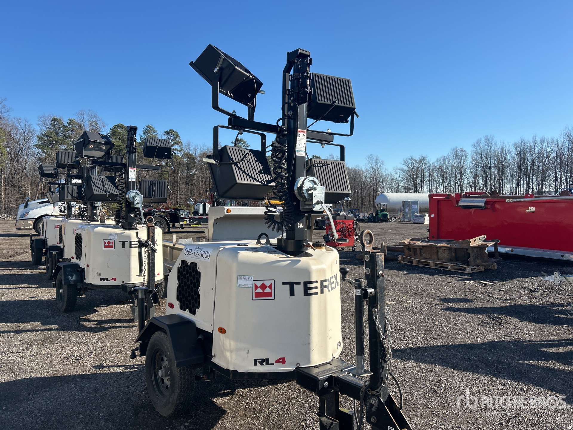 2016 Terex RL4 6 kW Torre de iluminación | Ritchie Bros. Auctioneers