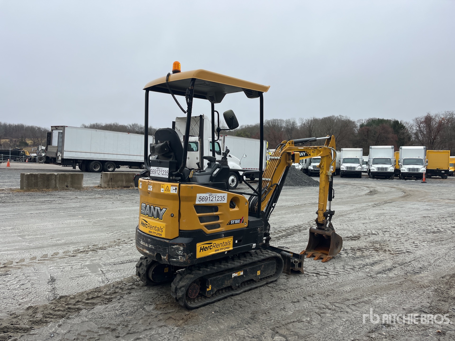 2022 Sany SY16C Mini Excavator | Ritchie Bros. Auctioneers