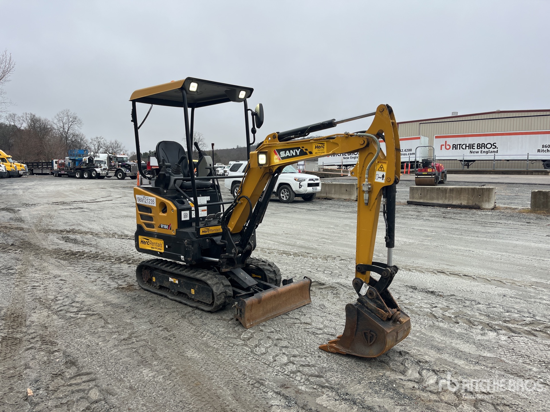 2022 Sany SY16C Mini-pelle | Ritchie Bros. Auctioneers