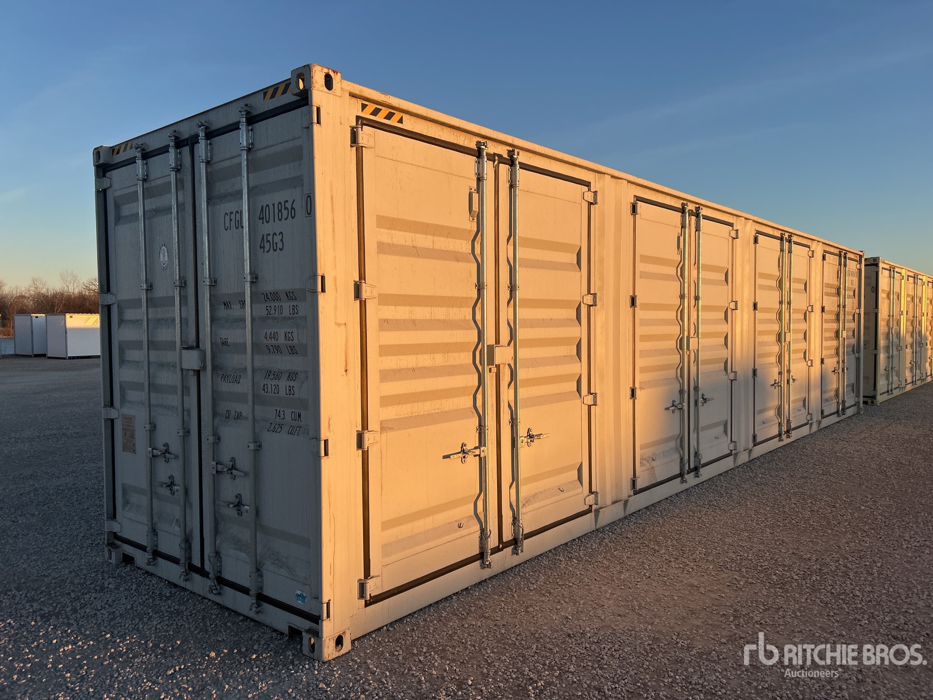 2024 40 ft High Cube Multi-Door Storage Container | Ritchie Bros ...