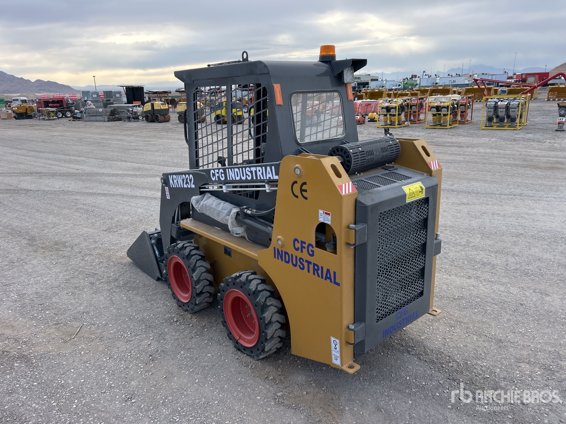 2024 CFG KRW232 Mini Skid Steer Loader (Unused) | Ritchie Bros. Auctioneers