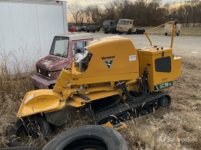 2023 Vermeer SC70TX Tracked Stump Grinder (Inoperable) in Springfield ...
