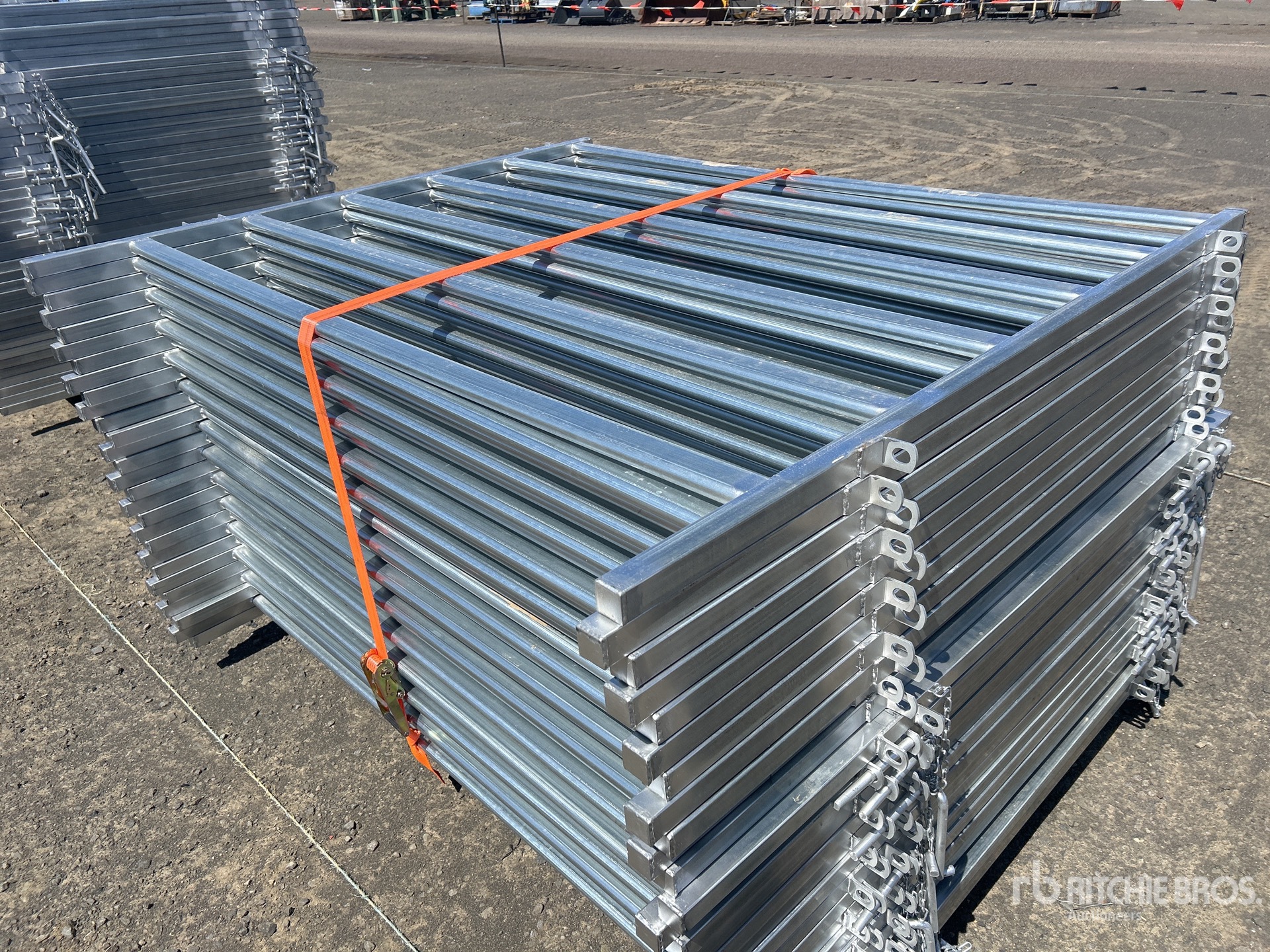 Quantity of (40) BYT 2.1 m x 1.8 m Galvanized Livestock Panel (Unused ...